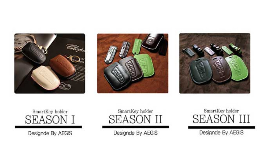 AEGIS HYUNDAI GRANDEUR HG SMART KEY LEATHER HOLDER