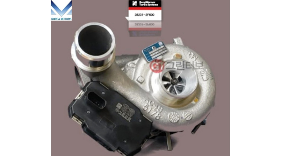 MOBIS TURBOCHARGER 282312F600 HYUNDAI KIA 2009-20